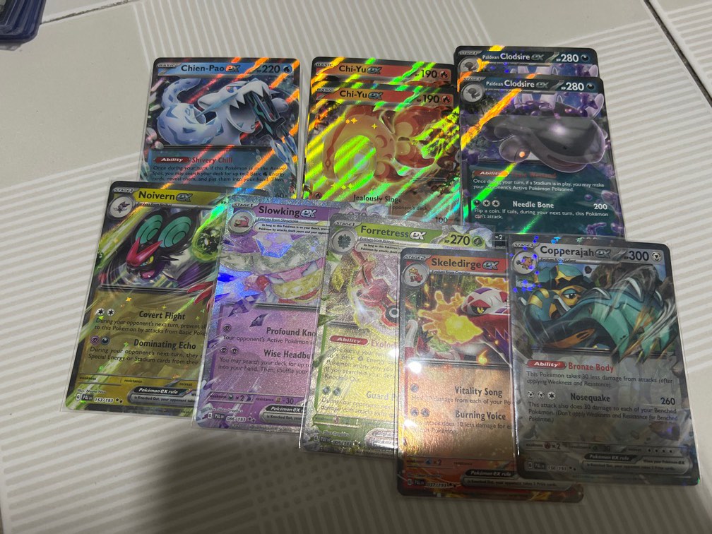 Pokemon Paldea Evolved EX, Hobbies & Toys, Toys & Games on Carousell