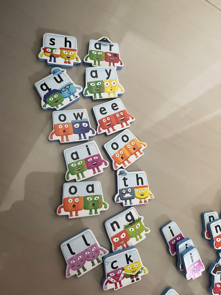 Preloved Phonics Alphablocks By Mailing, Babies & Kids, Babies & Kids ...