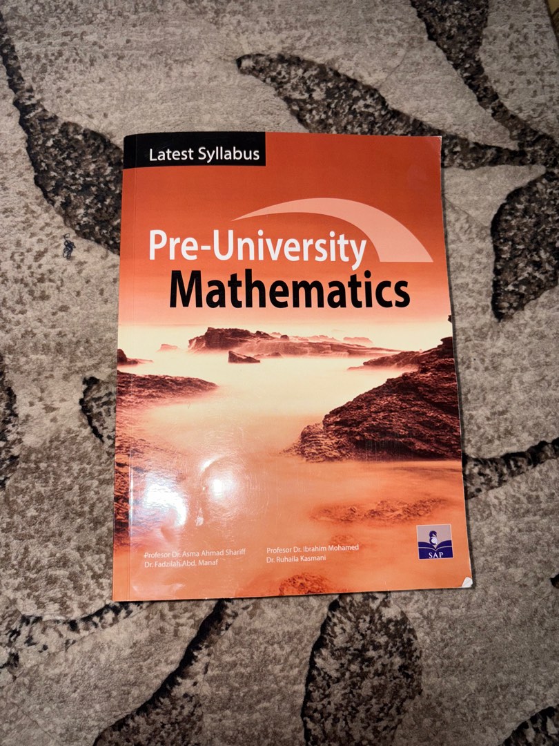 Pre-U Mathematics Textbook (Latest Edition), Hobbies & Toys, Books ...