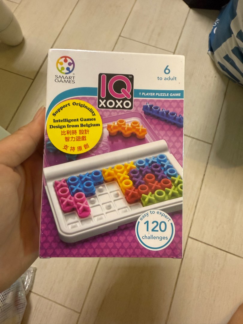 SMART GAMES IQ XOXO, 興趣及遊戲, 玩具 & 遊戲類 - Carousell