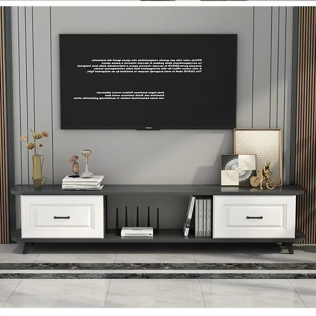 Solid wood TV cabinet, floor cabinet, TV stand, audio-visual cabinet ...