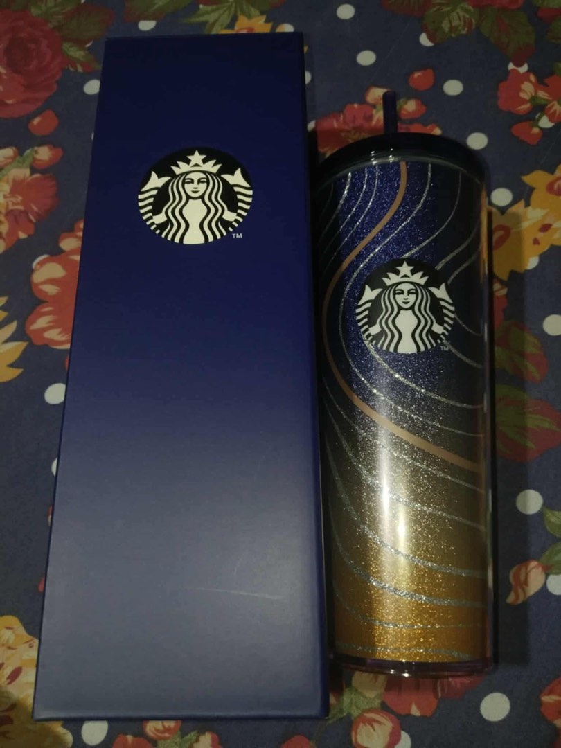 Starbucks 2025 Indigo Cold Cup 24 fl oz, Furniture & Home Living ...