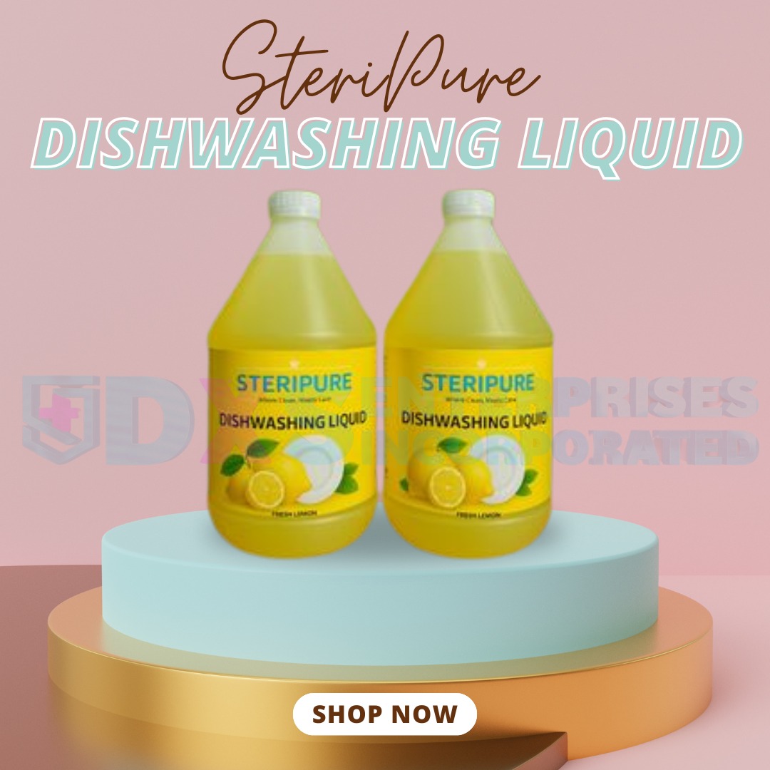 STERIPURE DISHWASHING LIQUID GALLON, Furniture & Home Living, Cleaning ...