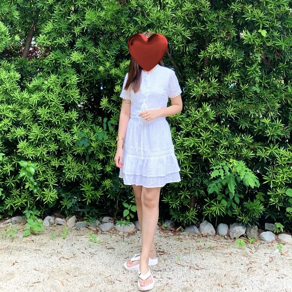 Summer Eyelet White Coords Set, Women's Fashion, Dresses & Sets ...