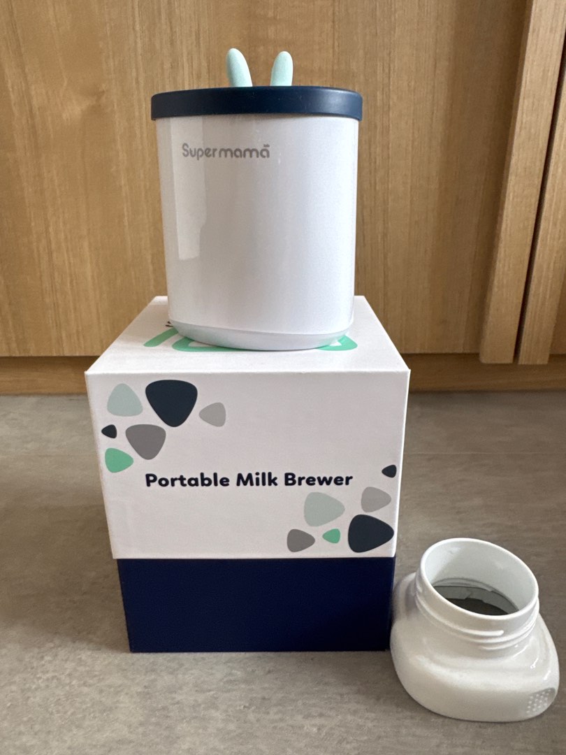 Supermama Portable Milk Brewer with Hegen compatible converter, Babies ...
