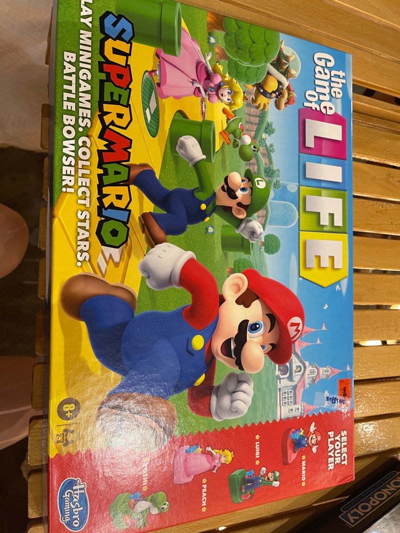 The Game Of Life Super Mario, Hobbies & Toys, Toys & Games on Carousell