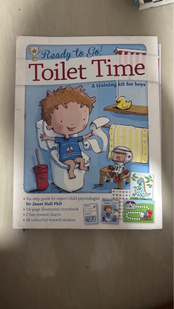 Toilet Time: Potty Training Book for Boys, Hobbies & Toys, Books ...