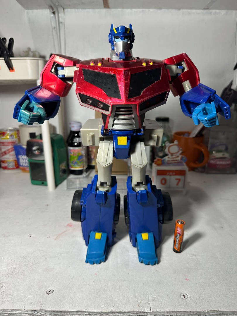 Transformers Animated ROLL OUT COMMAND OPTIMUS PRIME, Hobbies & Toys ...