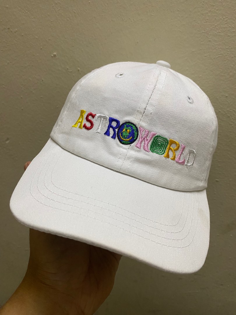 Travis Scott Astro World Cap, Men's Fashion, Watches & Accessories, Cap ...