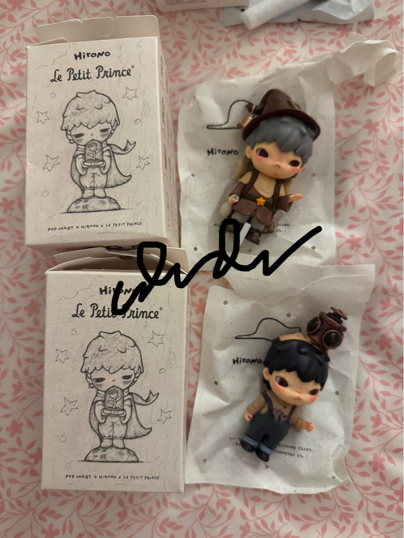 [UNSEALED] Pop Mart Hirono x Little Prince (The Switchman and The ...