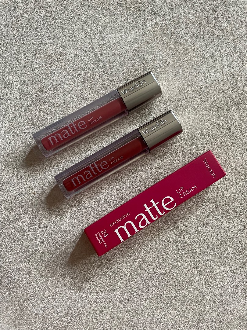 Wardah Exclusive Matte Lip Cream, Kesehatan & Kecantikan, Rias Wajah di ...