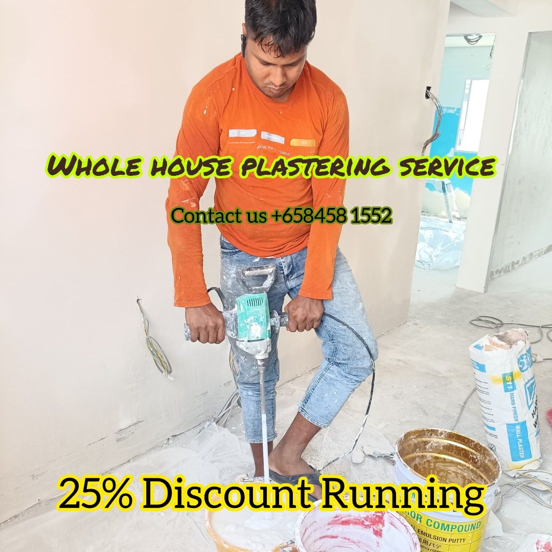 25% Discount plastering service/whole house plaster/ceiling plaster ...