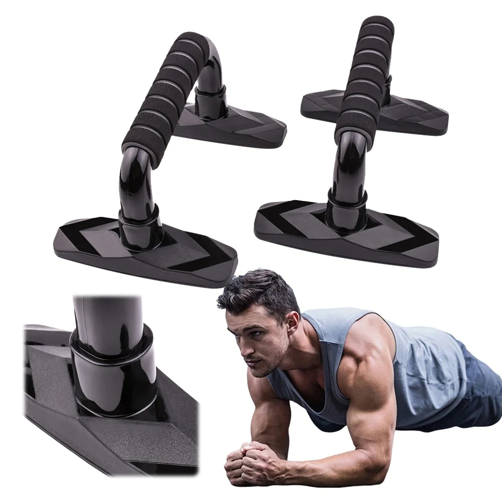 2Pcs Push Up Bar Push Up Stands Foam Handles Push Up Grip Handle Anti ...