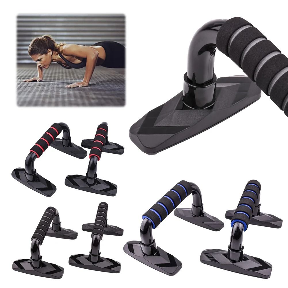 2Pcs Push Up Bar Push Up Stands Foam Handles Push Up Grip Handle Anti ...