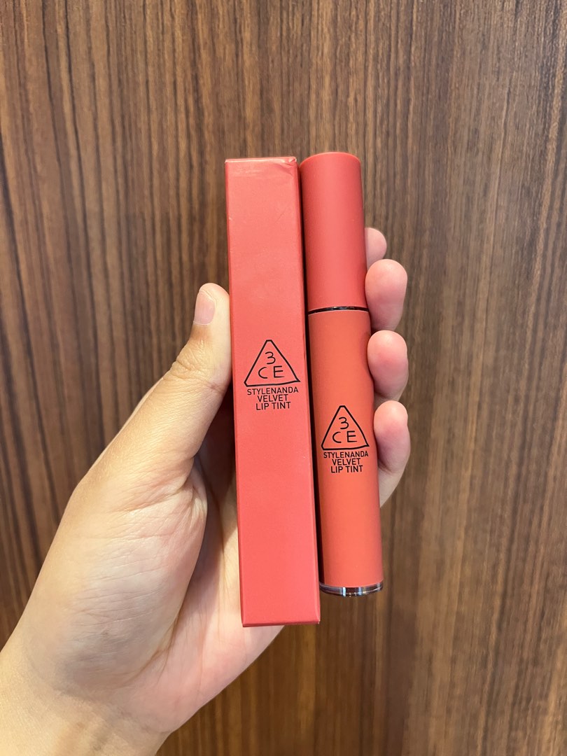 3CE Velvet lip tint - Pink break, Kesehatan & Kecantikan, Rias Wajah di ...