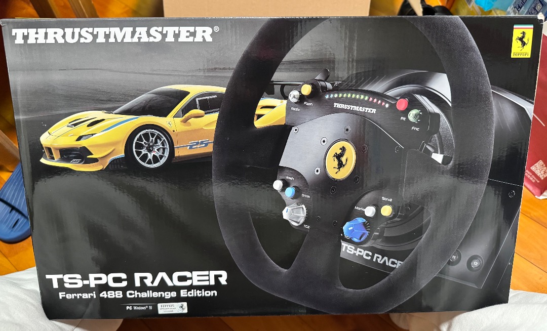 超平 Thrustmaster TSPC 與TGT同級 not Logitech moza fanatec pxn , 電子遊戲, 遊戲機配件, 手掣 - Carousell