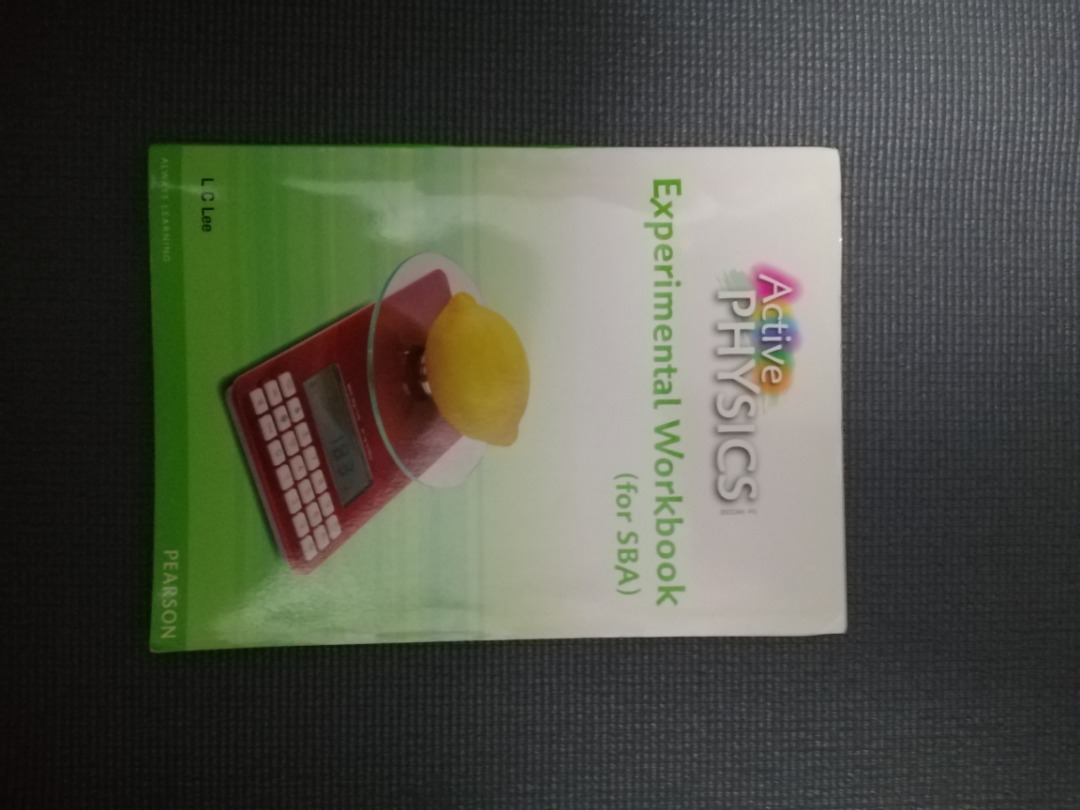 Active Physics Experimental Workbook (for SBA), 興趣及遊戲, 書本 & 文具, 教科書 ...
