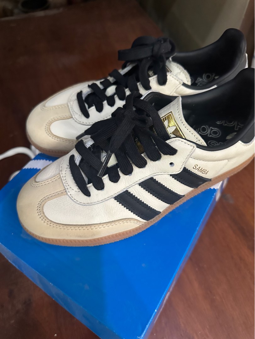 Adidas samba strata, Women's Fashion, Footwear, Sneakers on Carousell