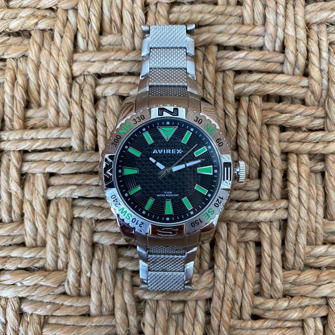 Avirex Watch, Men's Fashion, Watches & Accessories, Watches on Carousell