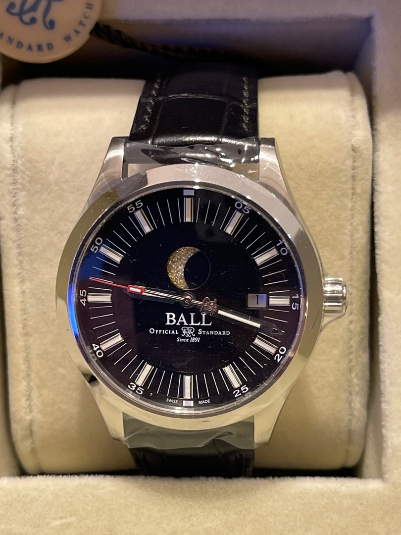 Ball Engineer II Moon Phase 41mm – Swiss Auto, Moonphase, Tritium Lume ...