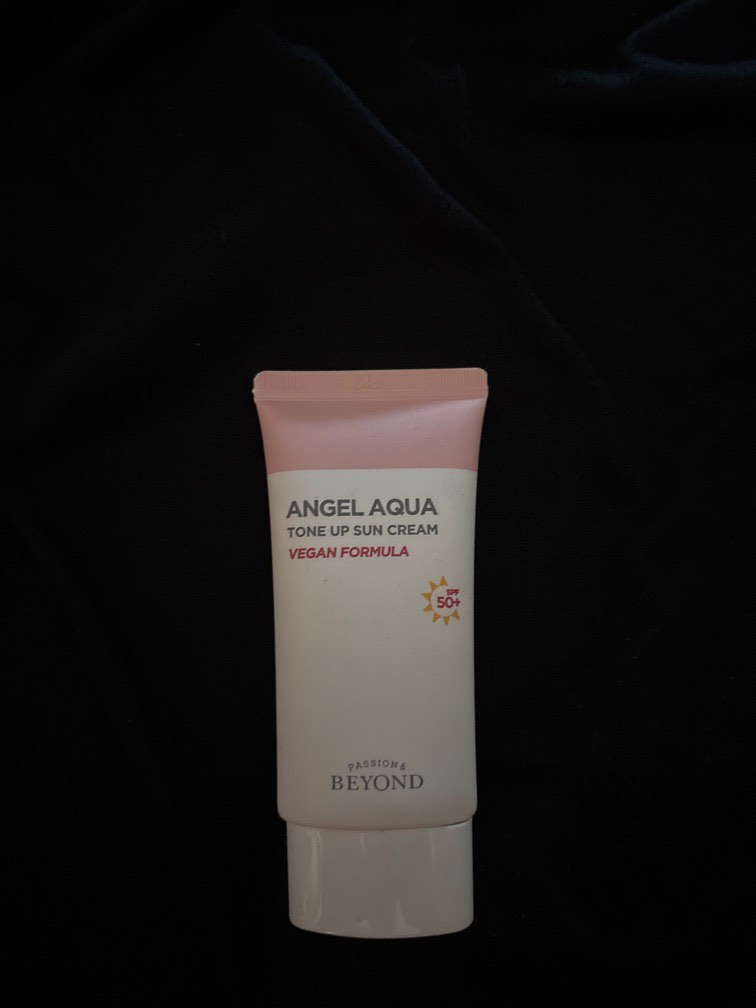 BEYOND Angel Aqua Tone Up Sun Cream SPF50+ PA+++ 50ml, Beauty & Personal Care, Face, Face Care ...