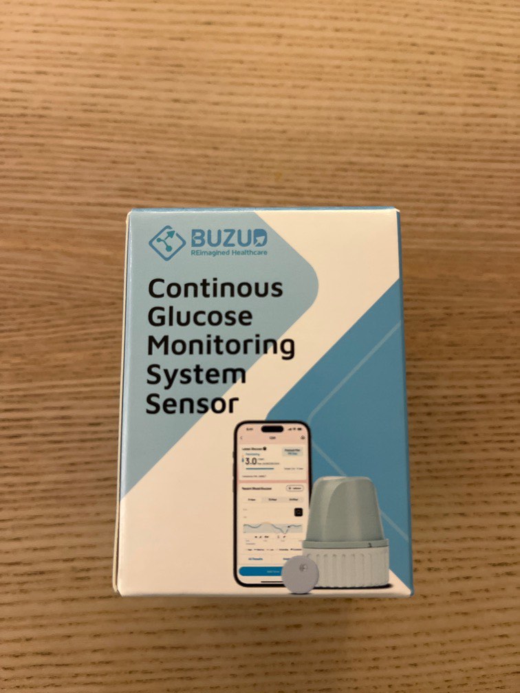 BUZUD Continous Glucose Monitoring System Sensor, Health & Nutrition ...