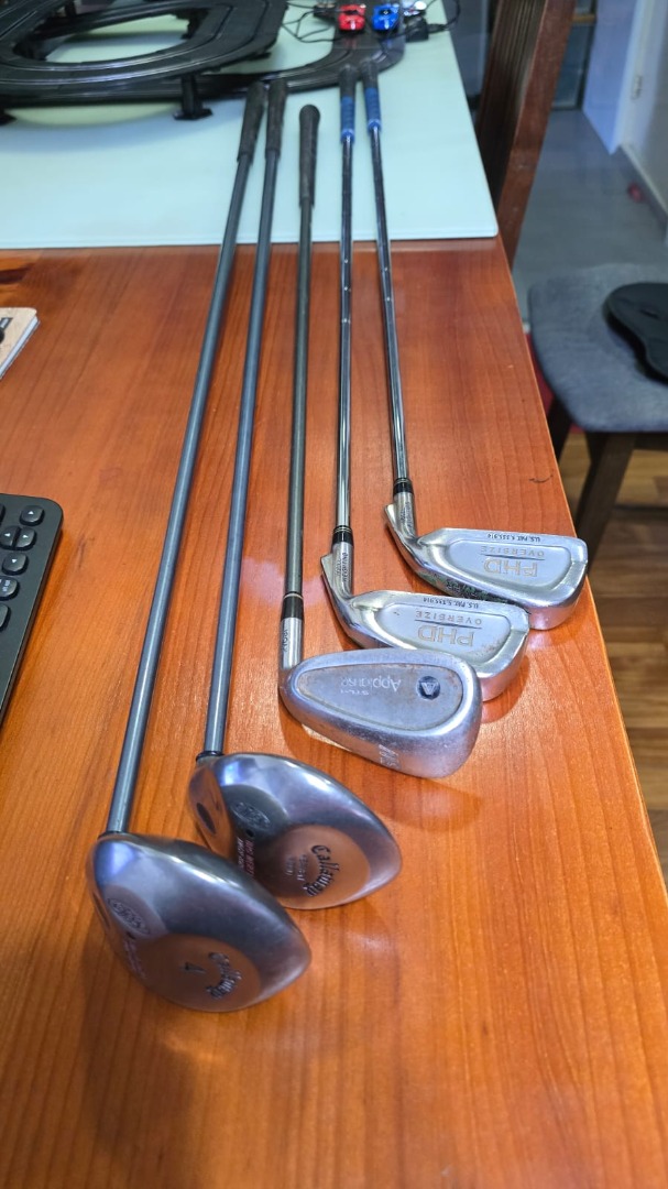 Callaway Big Bertha War Bird & Palmer PHD Golf Club Set, Sports ...