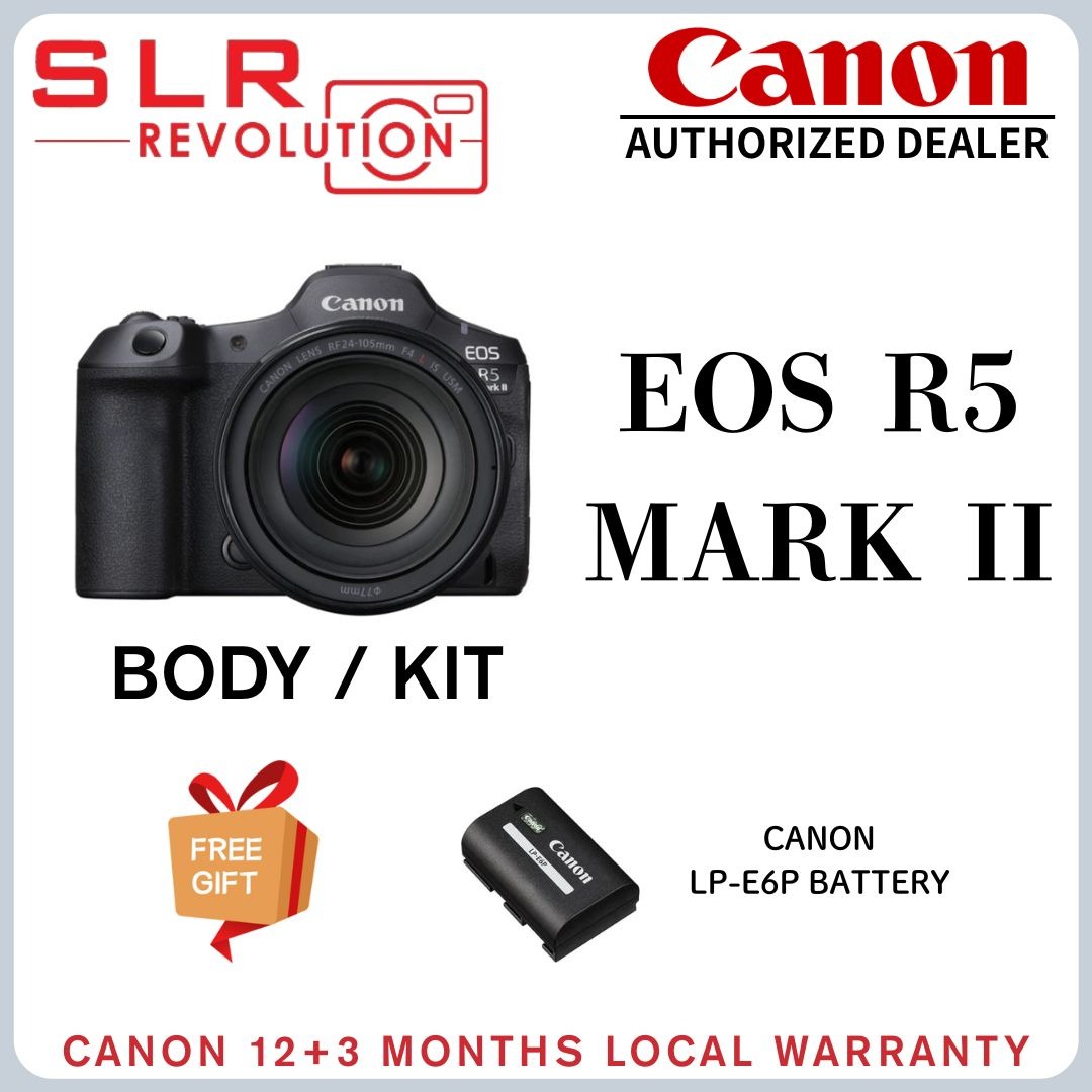 CANON EOS R5 MARK II BODY / CANON EOS R5 MARK II 24-105 KIT / canon ...