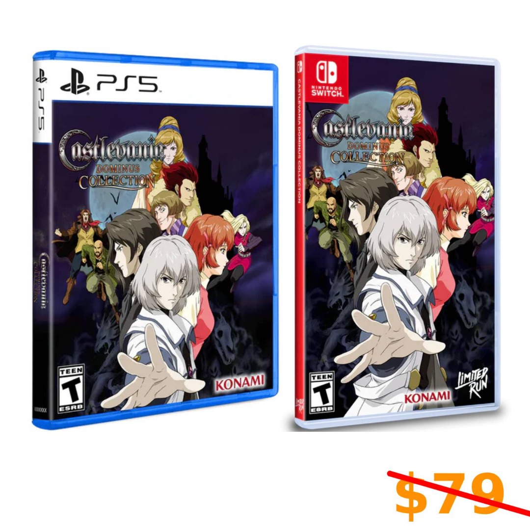 Castlevania Dominus Dawn of Sorrow Brand New (PS5/Nintendo Switch ...