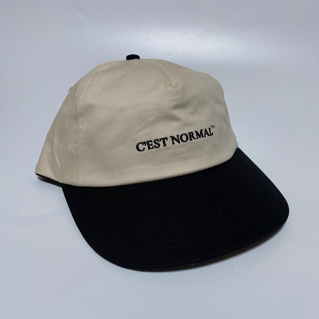 c'est normal 2 tone cap, Men's Fashion, Watches & Accessories, Caps ...