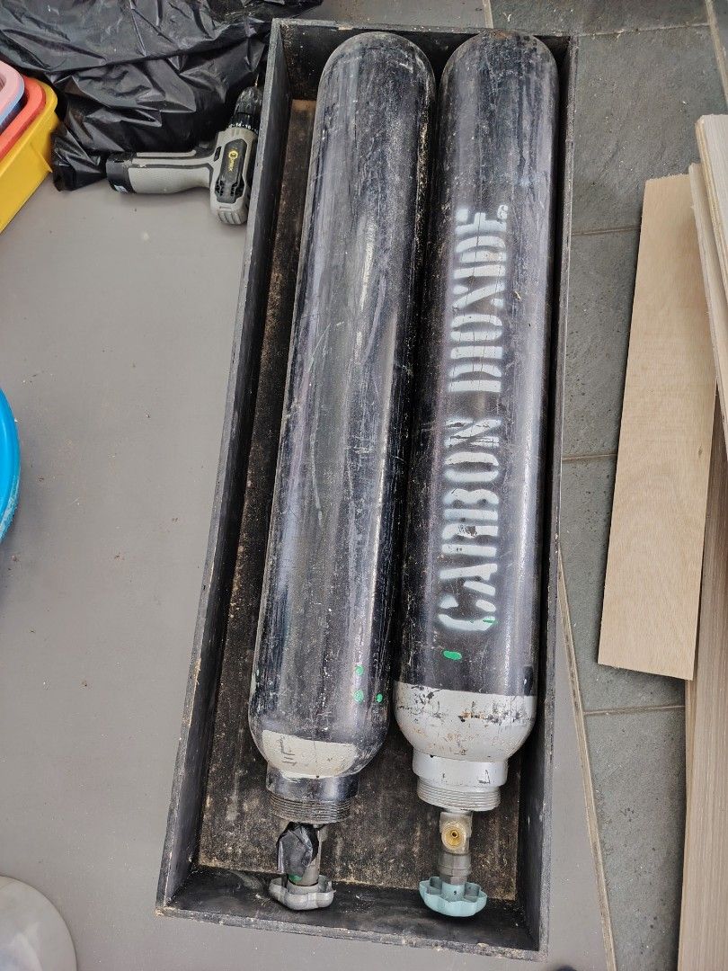 CO2 TANK (EMPTY) OXYGEN TANK (EMPTY), Pet Supplies, Homes & Other Pet ...