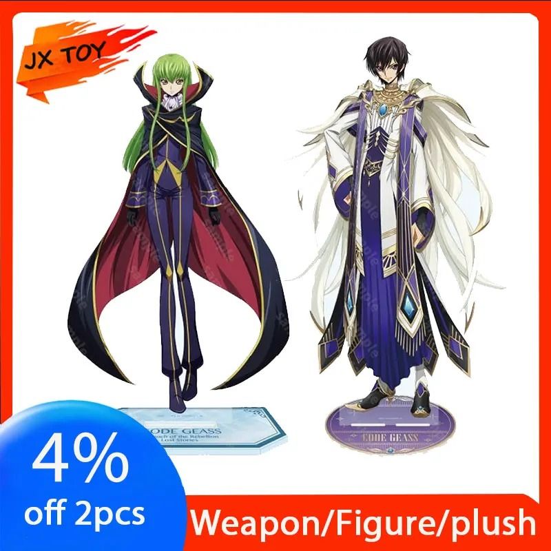 Code Geass 3rd Anniversary Acrylic Stand Lelouch Lamperouge Figure Accessory CC Sexy Girl Statue ...