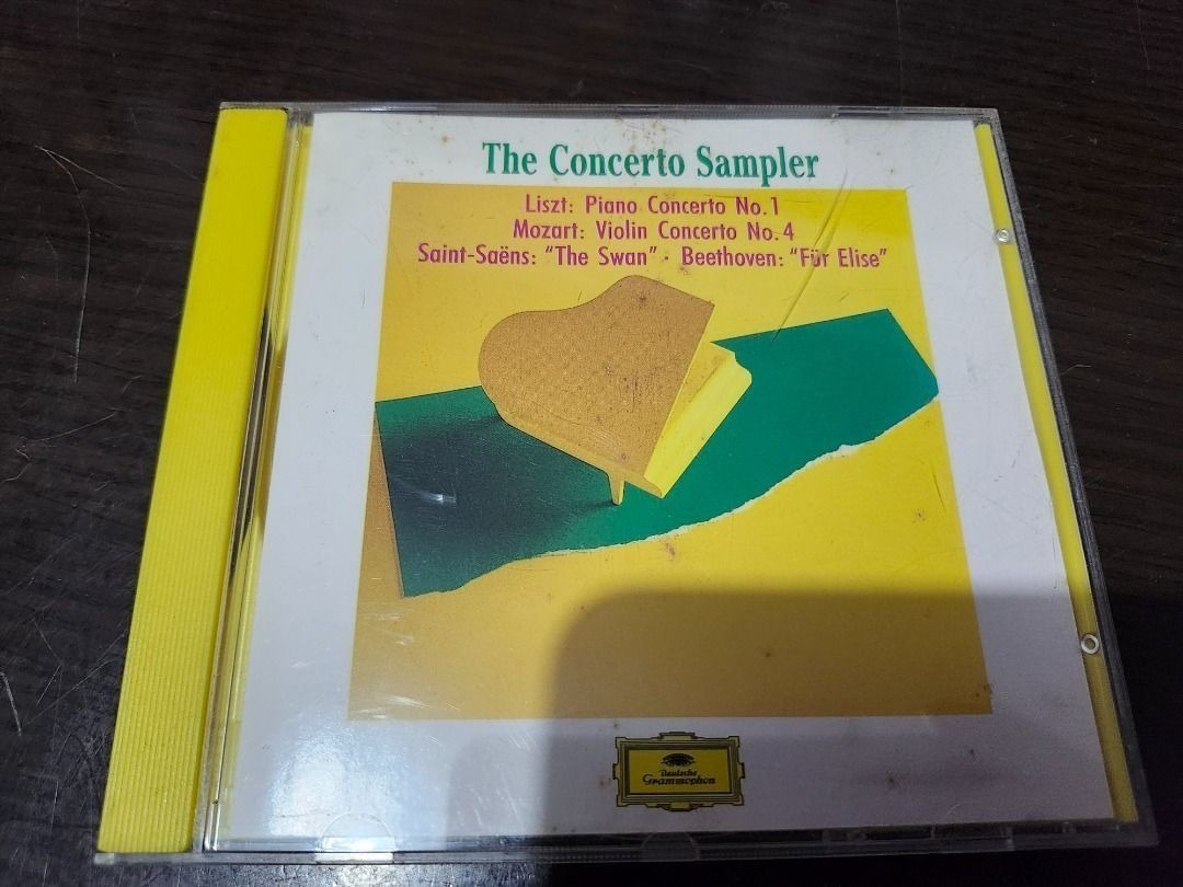Concerto Sampler Vol 1 銀圈 CD Made in Germany, 興趣及遊戲, 音樂、樂器 & 配件, 音樂與媒體 ...
