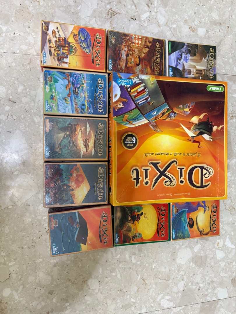 Dixit Board Game and Expansions, Hobbies & Toys, Toys & Games on Carousell
