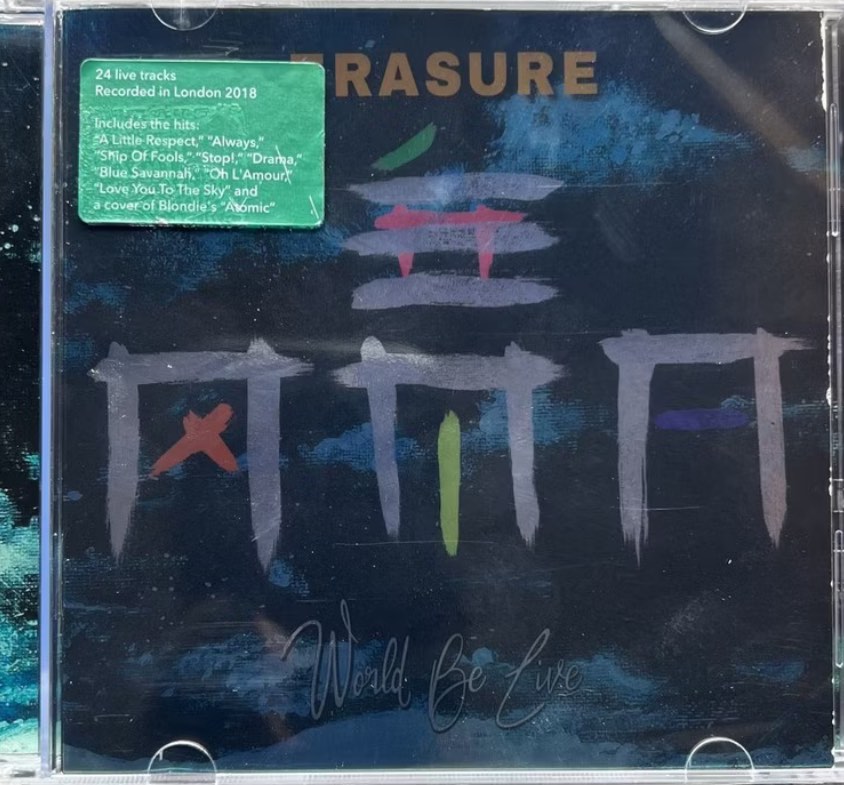 Erasure World Be Live Deluxe 2CD Edition, Hobbies & Toys, Music & Media ...