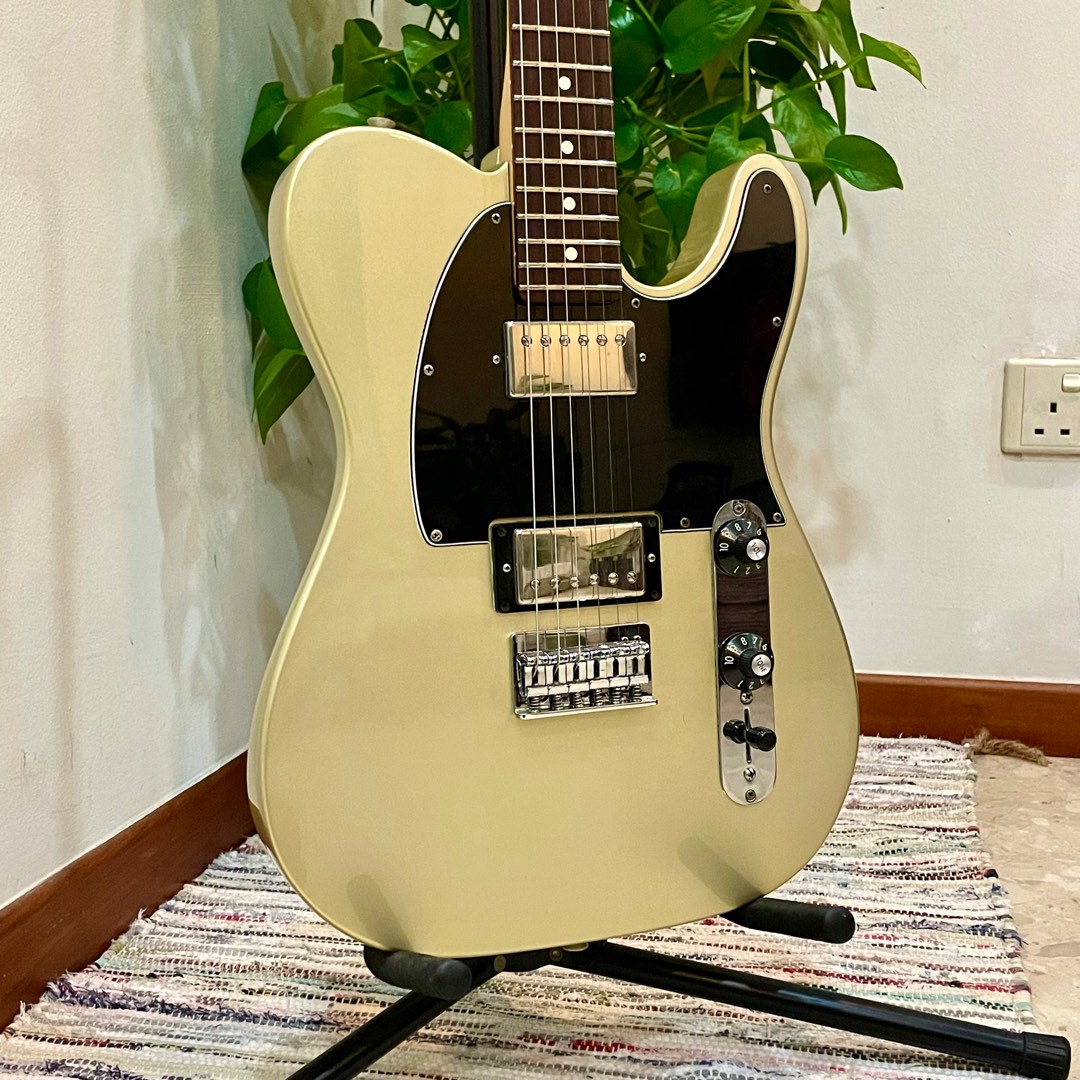 Fender Blacktop Telecaster HH Electric Guitar | Made in Mexico | Aged ...