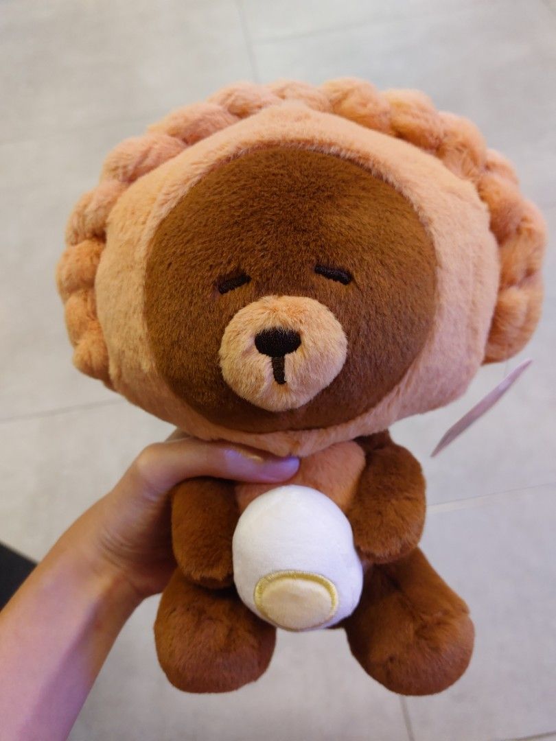 Fun claw Singapore 60th Birthday curry puff Bear Plush Toy plushie ...