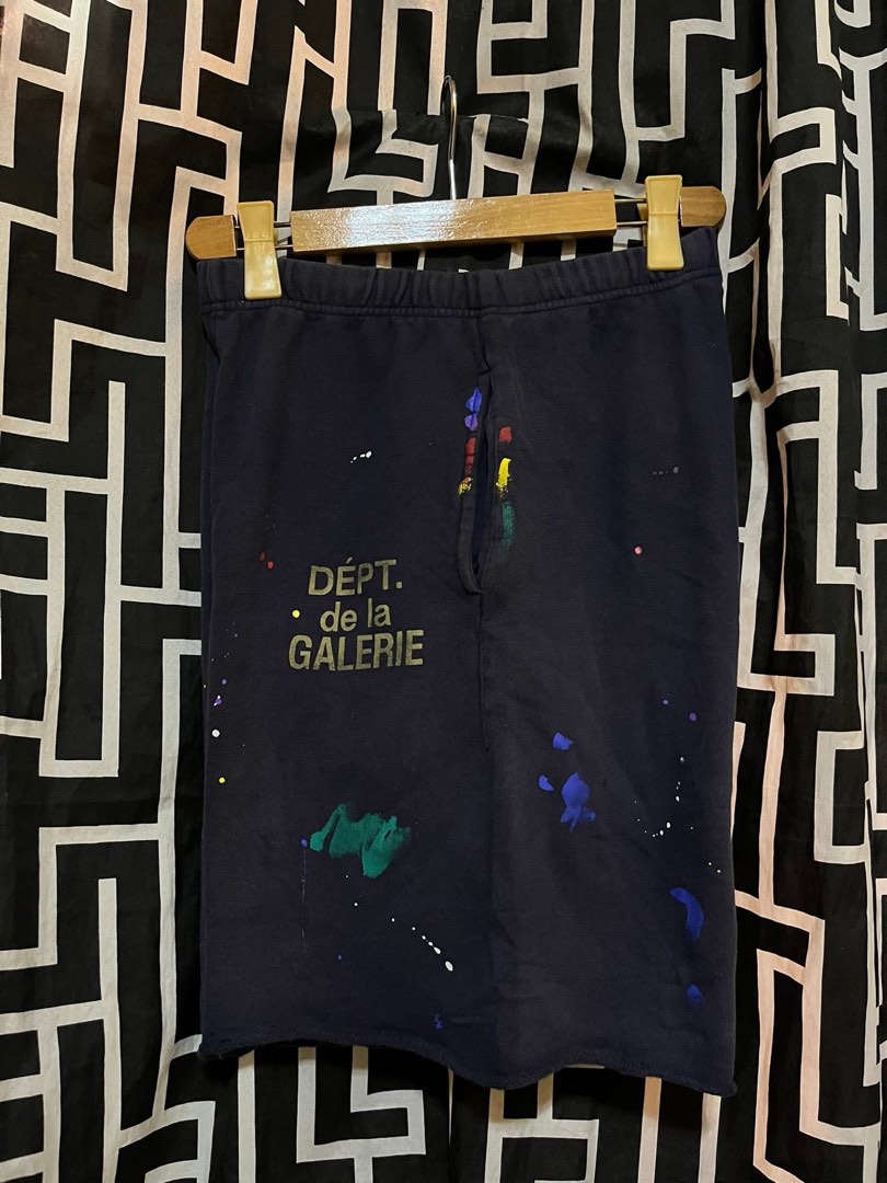 GALLERY DEPT SHORT PAINT SPLATTER, Men's Fashion, Activewear on Carousell