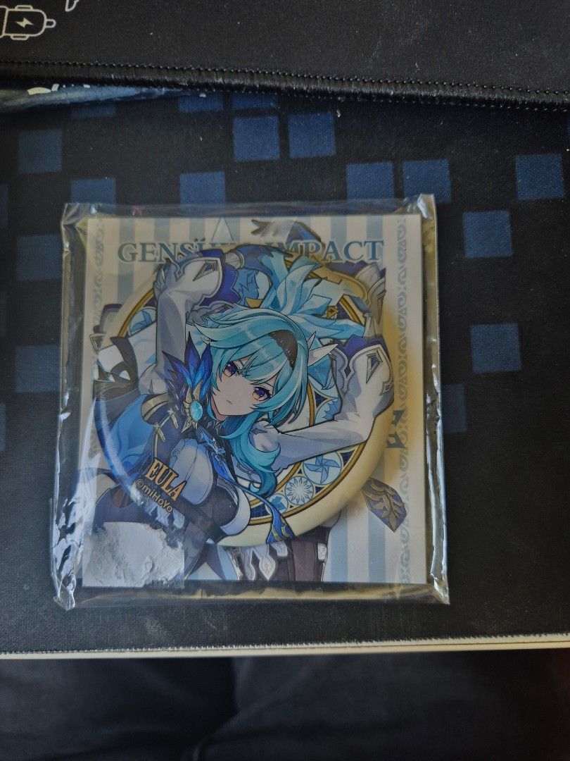 Genshin Impact Eula Pin, Hobbies & Toys, Memorabilia & Collectibles ...
