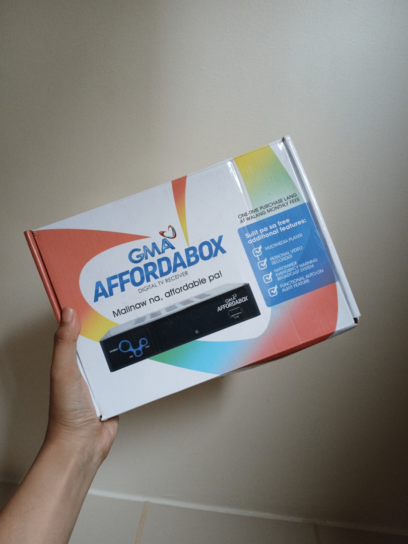 GMA Affordabox Digital Receiver, TV & Home Appliances, TV ...