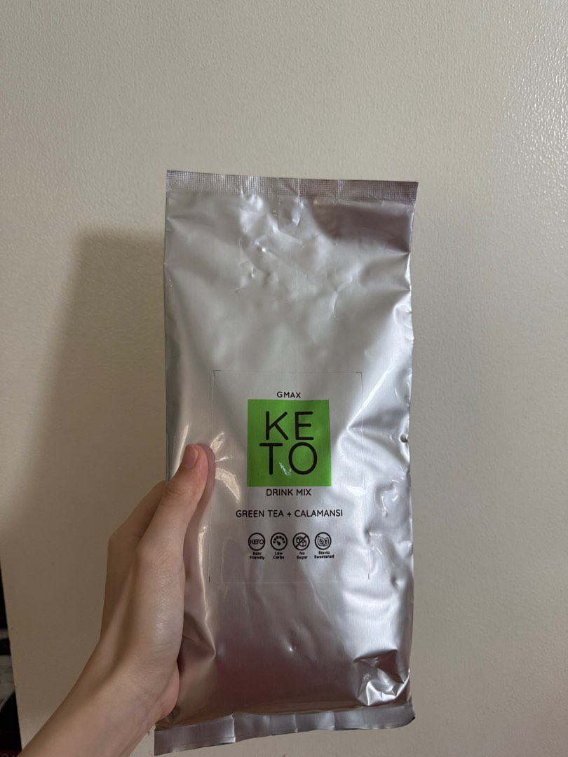GMAX KETO GREEN TEA AND CALAMANSI, Food & Drinks, Beverages on Carousell