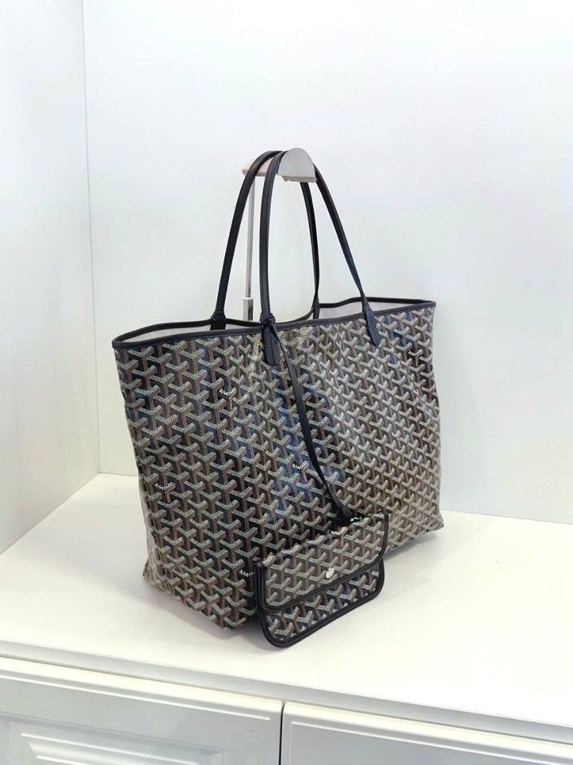 Goyard Saint Louis GM Tote Bag in Black, Luxury, Bags & Wallets on ...