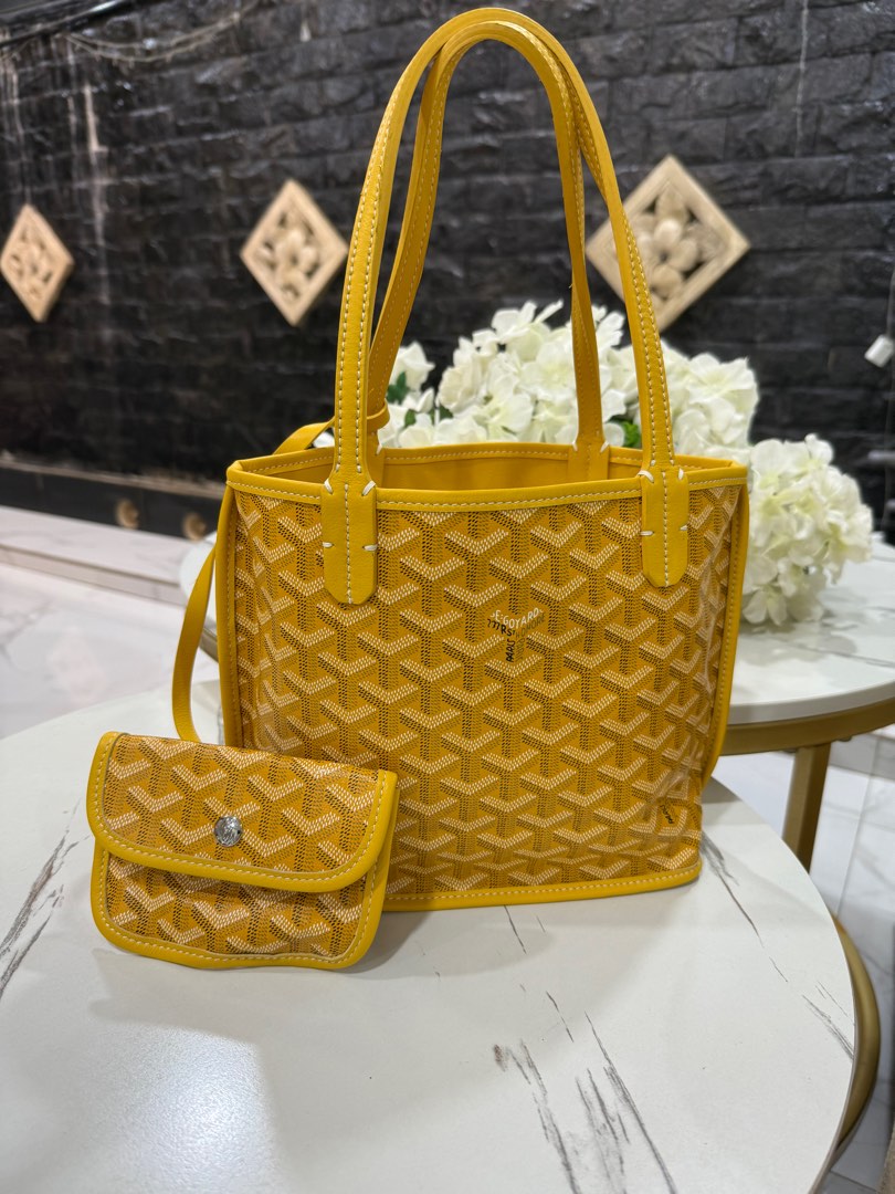 Goyard small tote bag, Luxury, Bags & Wallets on Carousell