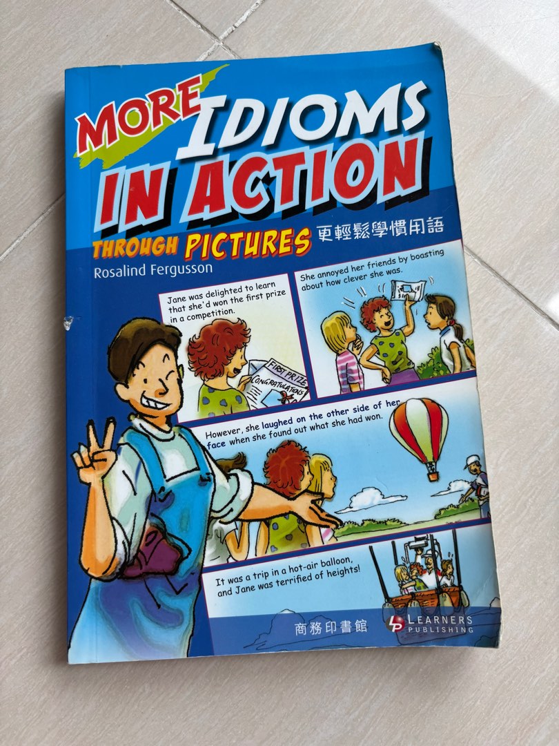 Idioms in Action through pictures, 興趣及遊戲, 書本 & 文具, 教科書 - Carousell