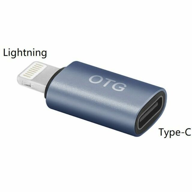 Iphone Plug Adaptor (USB Type-C to IP. lightning) Compatible with ...