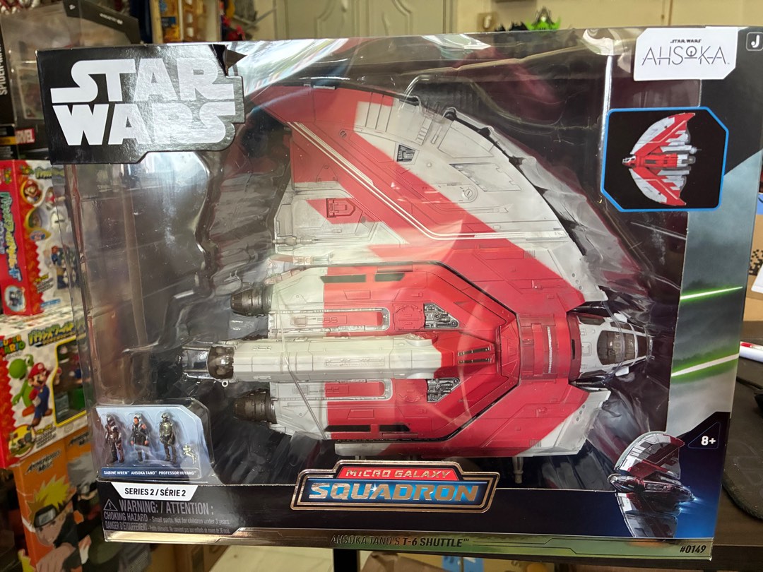 Jazwares Micro Galaxy Squadron - Ashokas T6 Shuttle, Hobbies & Toys ...