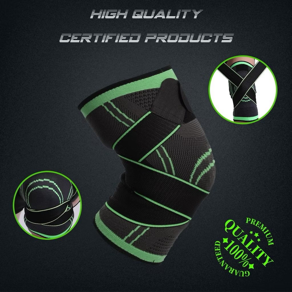Sports Knee Guard / Knee Support Brace, Health & Nutrition, Braces ...