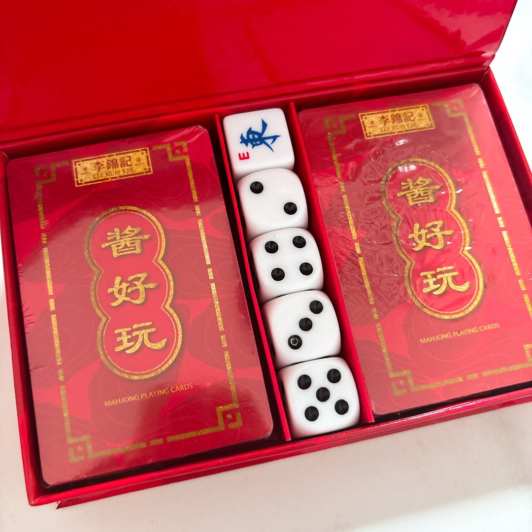 Lee Kum Kee Mahjong Playing Cards Set, Hobbies & Toys, Toys & Games on ...