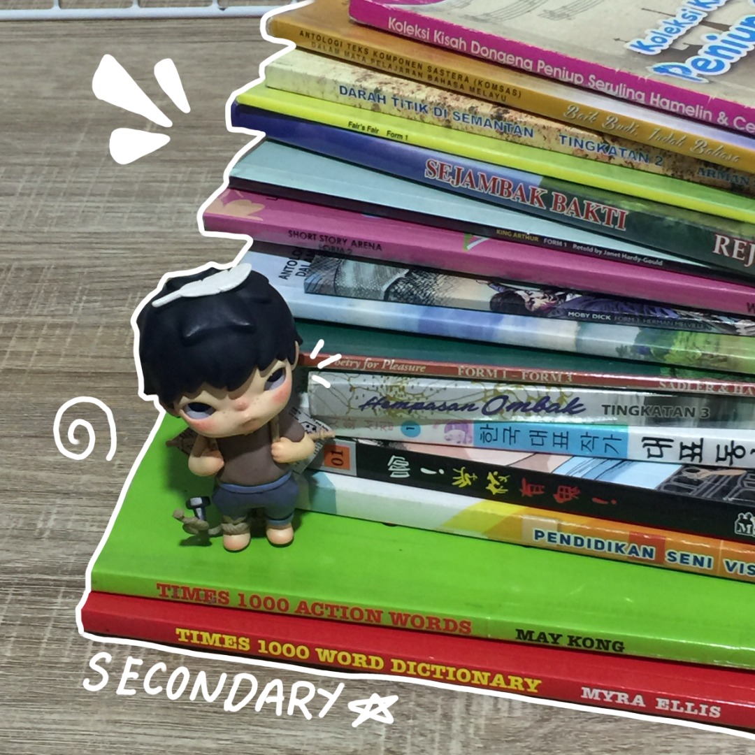 [LIKE NEW] High School Secondary Textbooks/ Children Storybooks ...