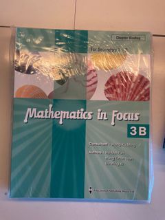 Mathematics in Focus 3A 連exercise, 興趣及遊戲, 書本 & 文具, 教科書 - Carousell